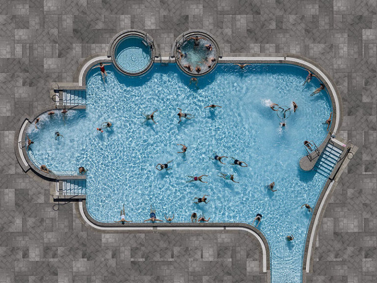 Pool Birds Eye View