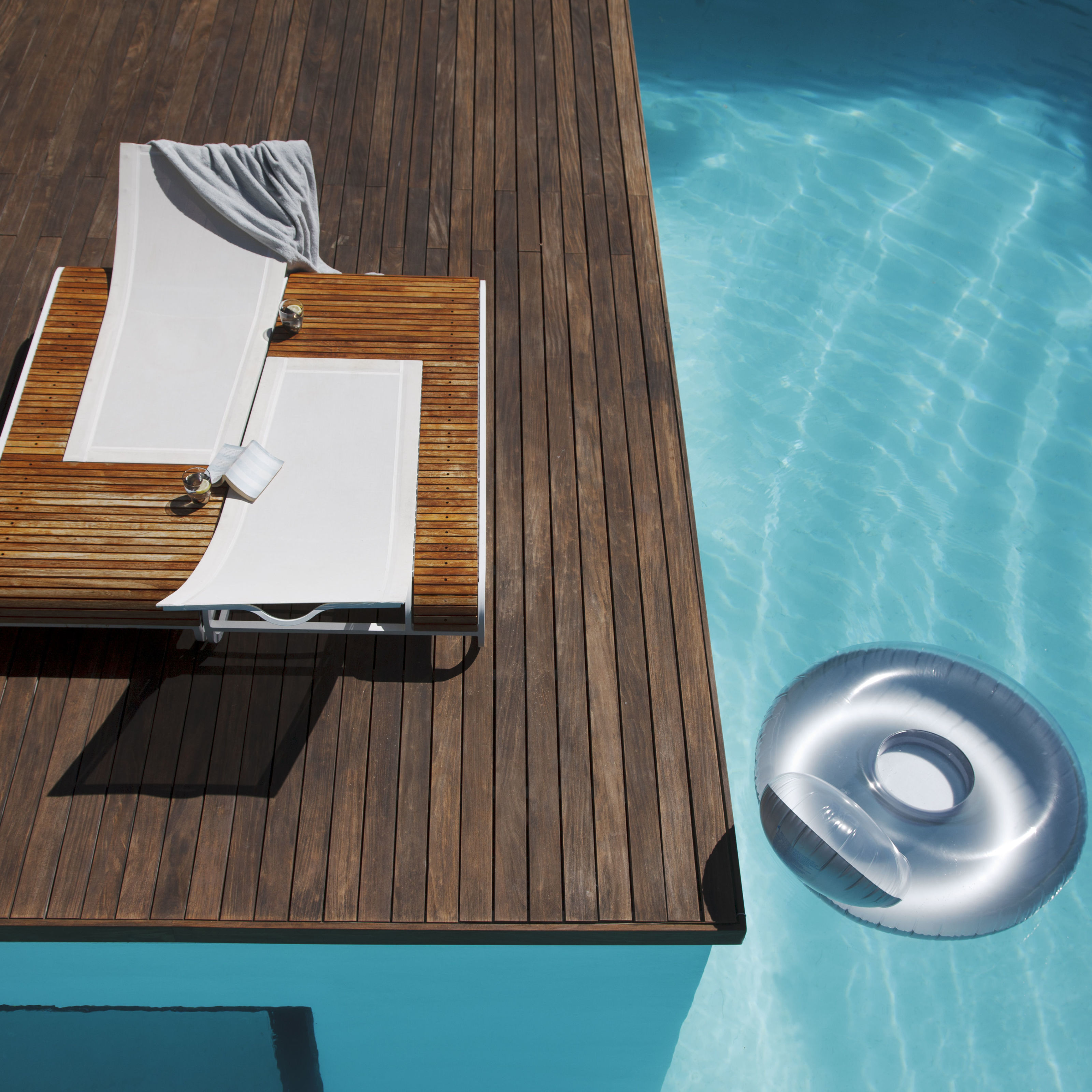 Marble Pool Deck Design Ideas Decks And Patios Pool Craft