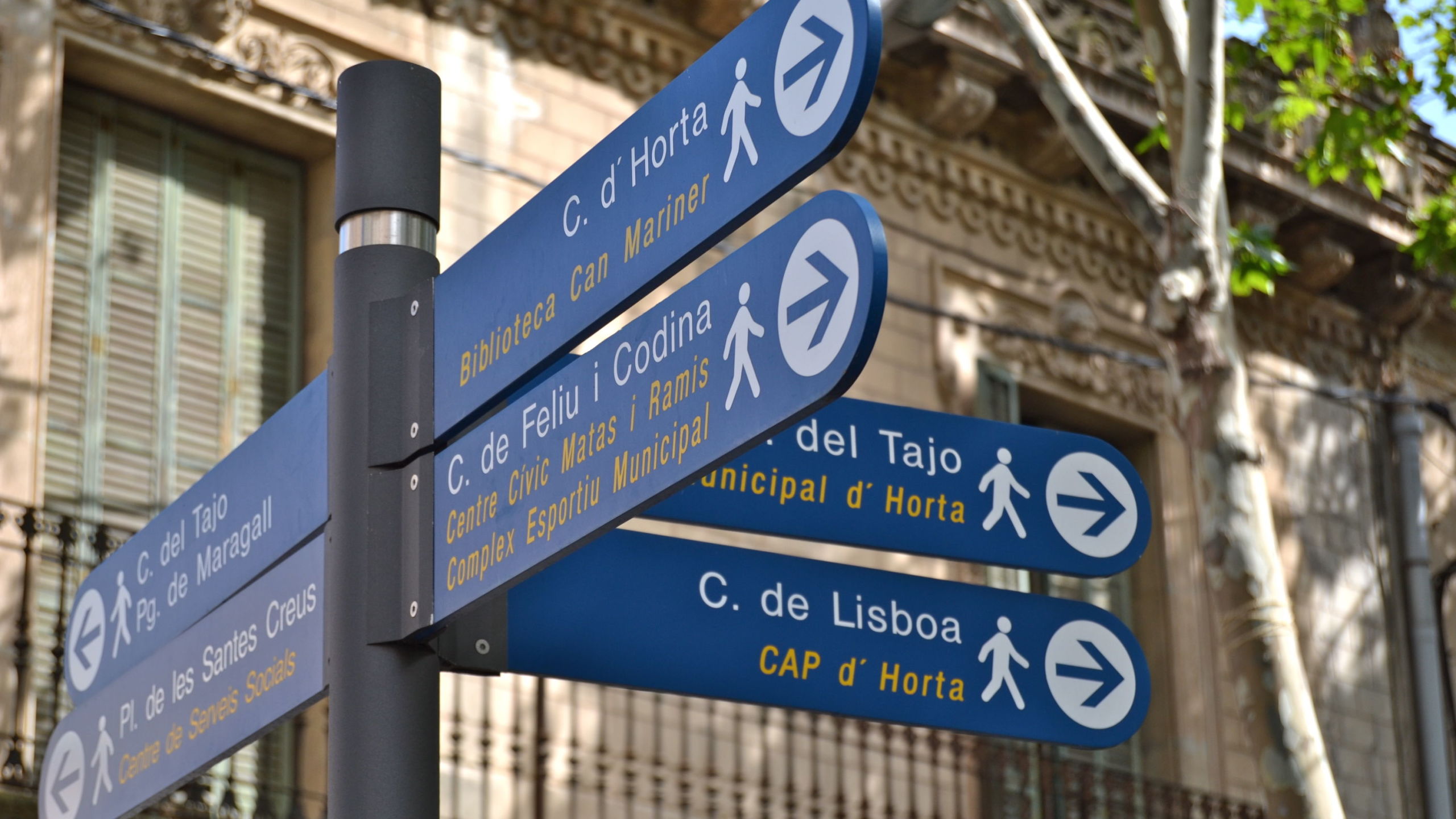 Spanish Street Names Street Signs Town Alora Spain July Stock Photo
