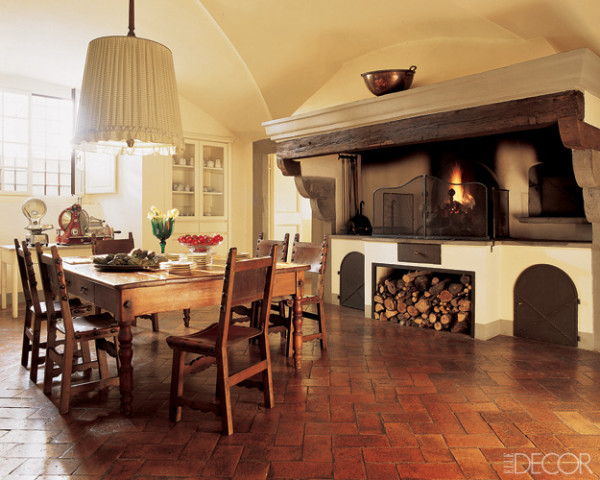 15 Rustic Kitchen Decor Ideas - Country Kitchens Design - Elle Decor